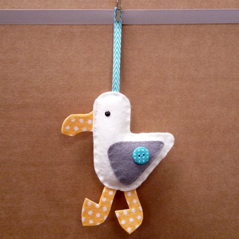 Seaside Christmas Decoration Ornament HANDMADE seagull ice | Etsy