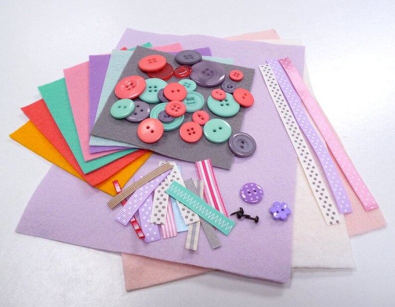 Birds - Large Kit - Felt Sewing Kit - Etsy