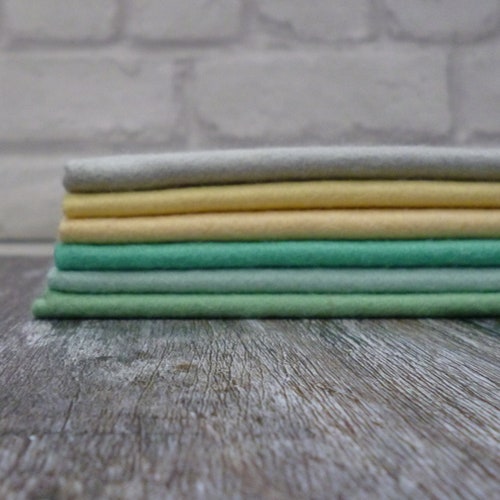 MUTED 10 Piece Felt Pack Premium Wool Blend Felt - Etsy