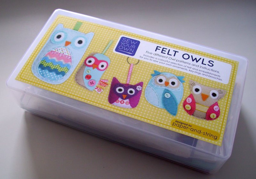 Sew Your Own Owl Kit - Etsy