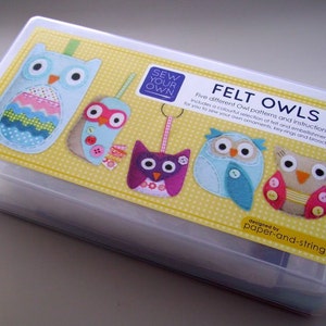Sew Your Own Owl Kit - Etsy