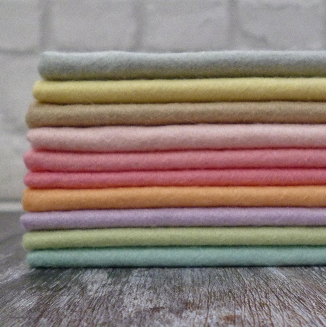 CONFETTI 10 Piece Felt Pack - Premium Wool Blend Felt - Etsy