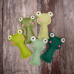 PDF Pattern FROG Felt Sewing Craft Cute Decoration or Garland, Keyring ...