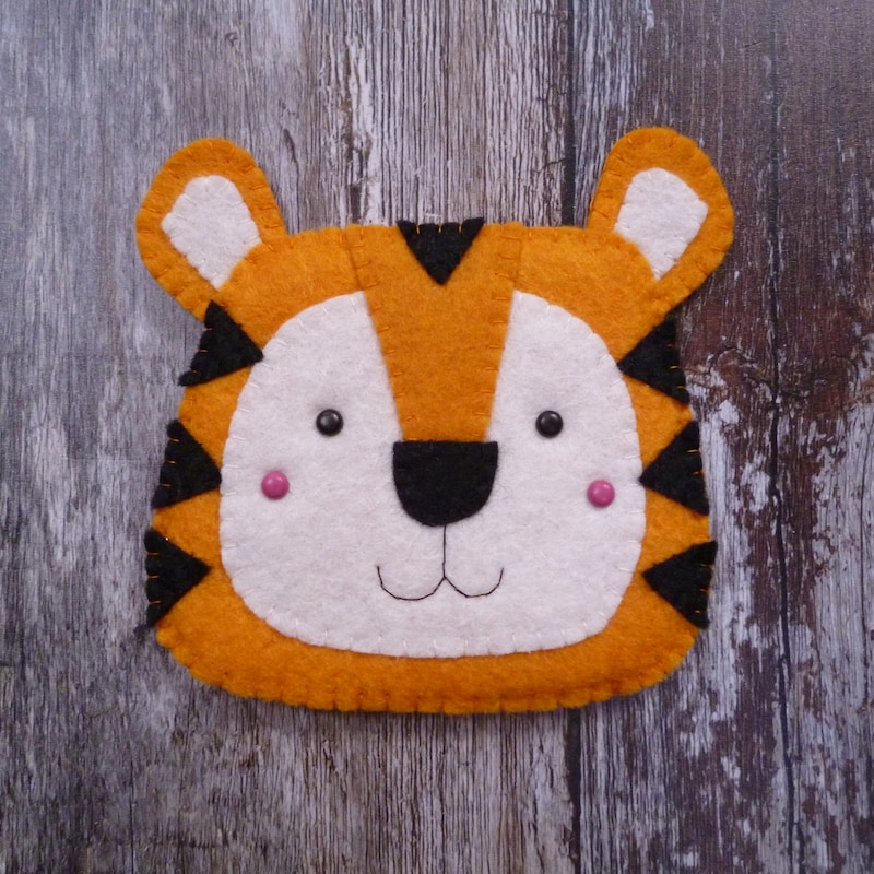 Felt Tiger - Etsy