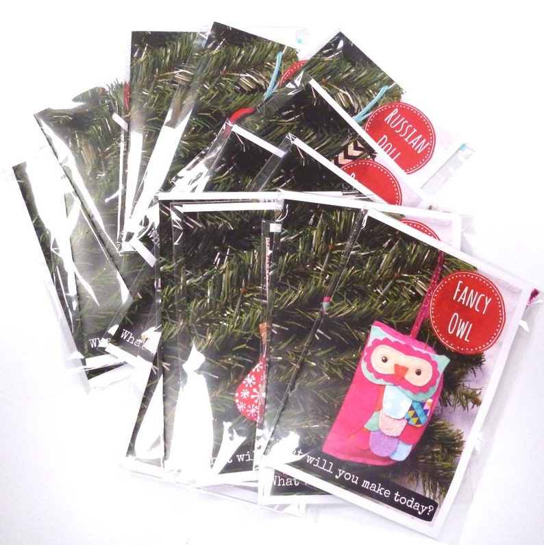 DIY Kit Mr Gingerbread (scandi) Christmas Decoration Sewing Kit With ...