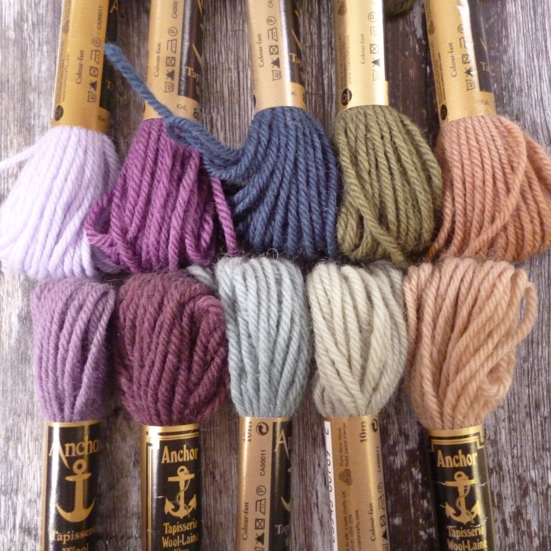 MUTED Anchor Tapestry Wool 10 Pack - Etsy