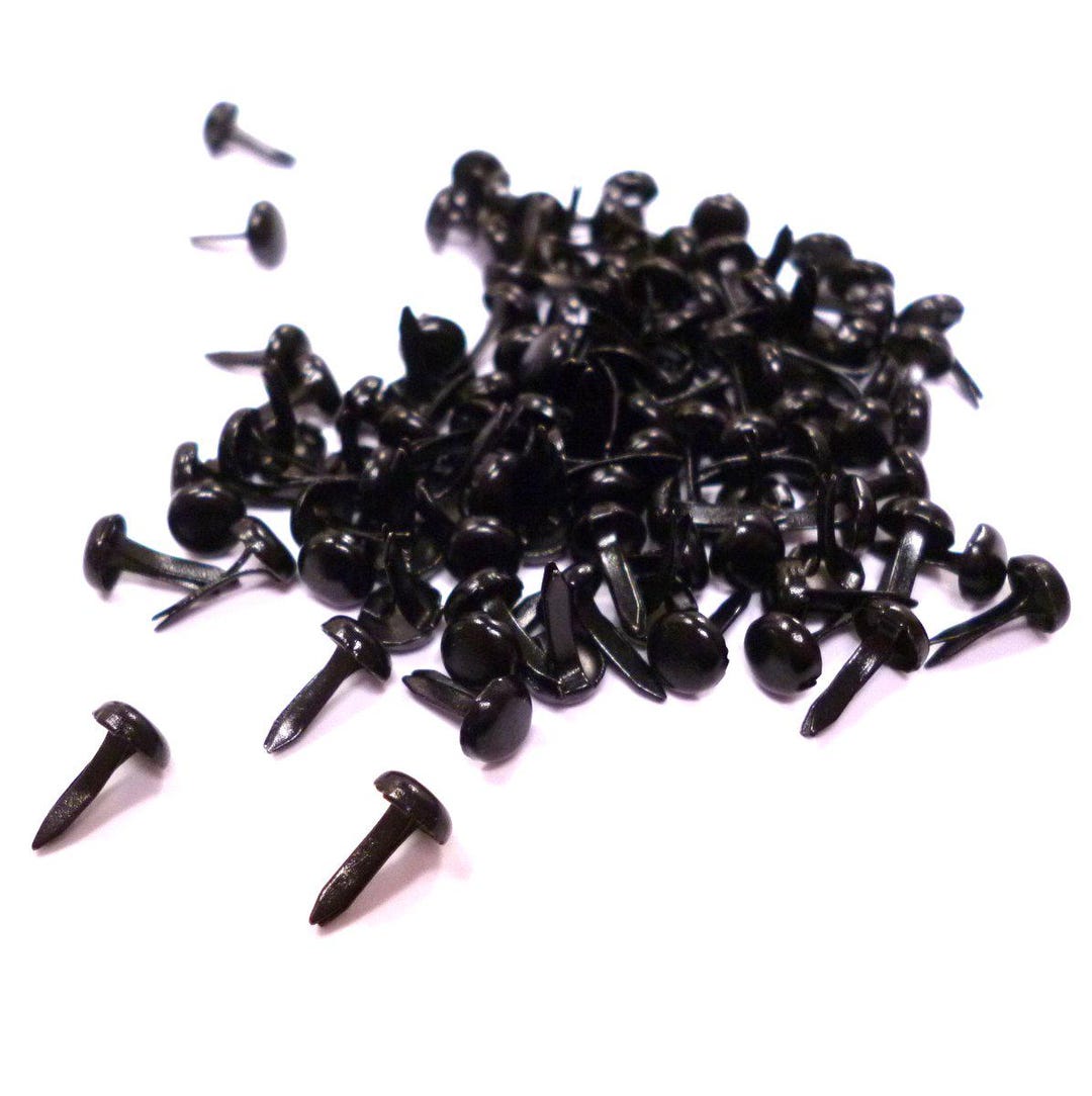 Mini Black Brads for Eyes 4.5mm 5mm 6mm 8mm Tiny - Etsy