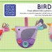 Birds - Large Kit - Felt Sewing Kit - Etsy