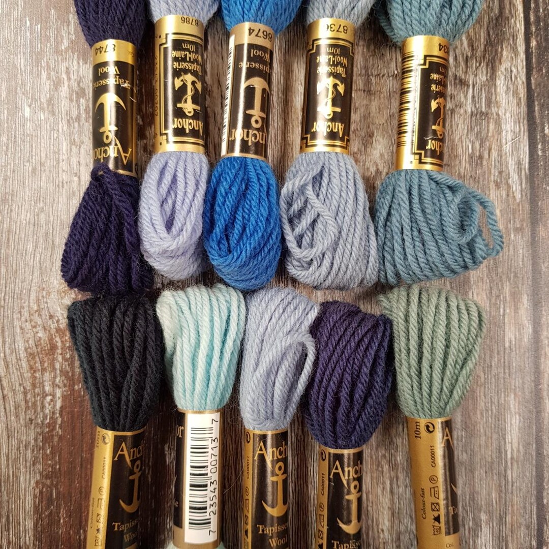 RIVER Anchor Tapestry Wool 10 Pack - Etsy