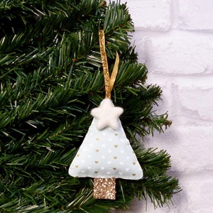Fancy Fat Tree Christmas Decoration Ornament HANDMADE - Etsy UK