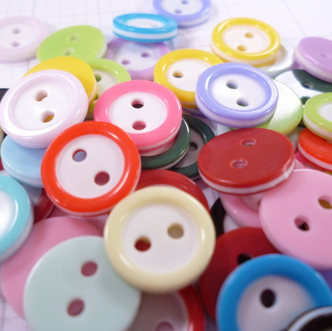 Mixed Button Bags : Pretty Edges - Etsy