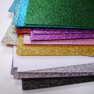 Glitter Felt Sheets - Etsy