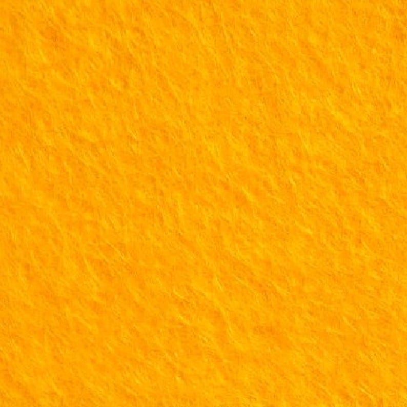 MUSTARD Wool Blend Felt 40% Wool 250g/m - Etsy