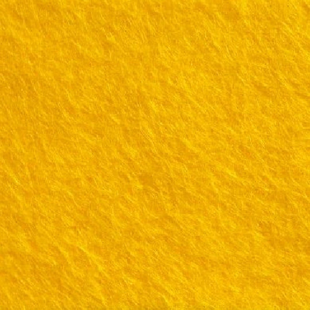 YELLOW Wool Blend Felt 40% Wool 250g/m - Etsy