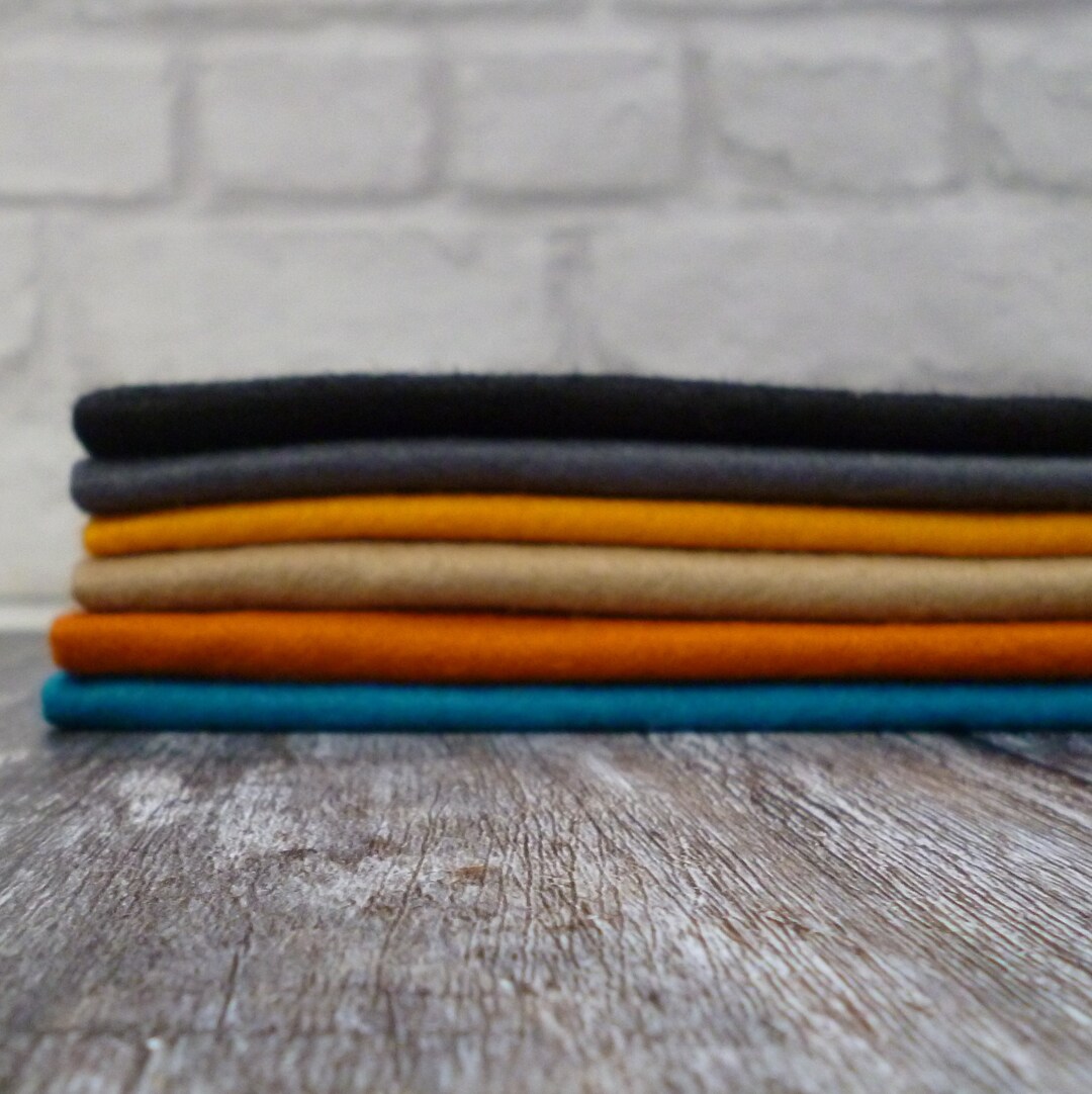 MODERN MIX 6 Piece Felt Pack - Premium Wool Blend Felt - Etsy
