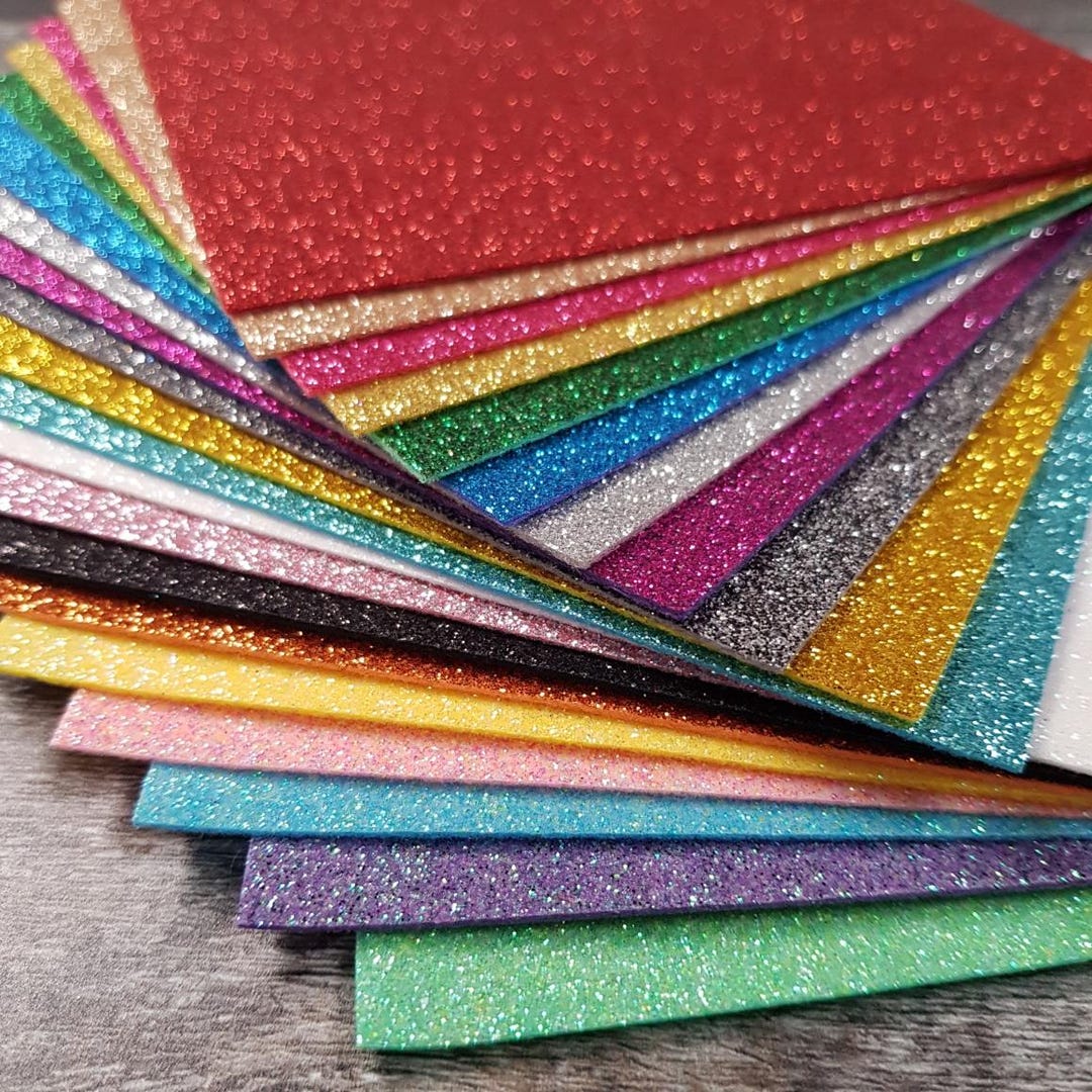 Glitter Felt Stack, Pack of 20 Limited Edition - Etsy