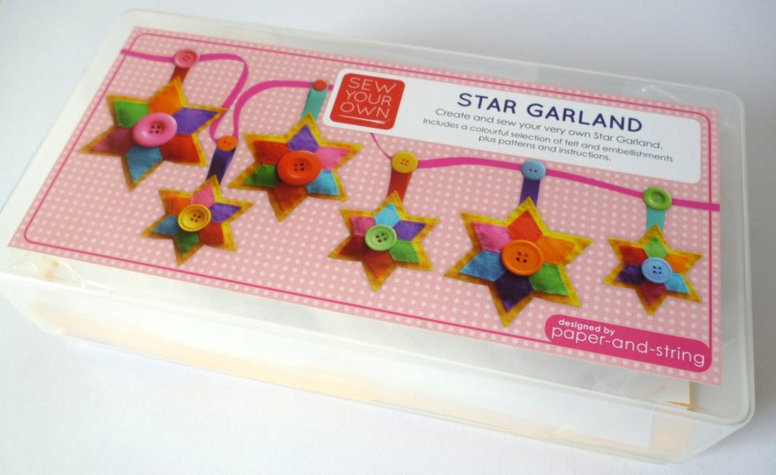 Star Garland - Large Kit - Felt Sewing Kit - Etsy