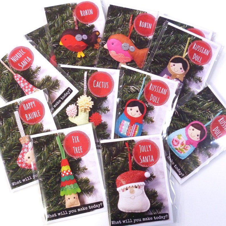 DIY Kit Mr Gingerbread scandi Christmas Decoration Kit With - Etsy UK