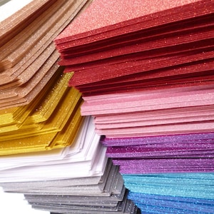 Glitter Felt Sheets - Etsy