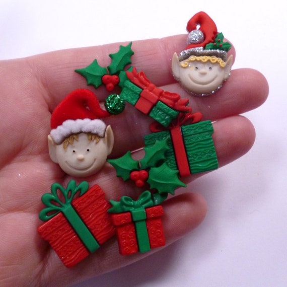 Elves & Gifts Dress It up Buttons - Etsy