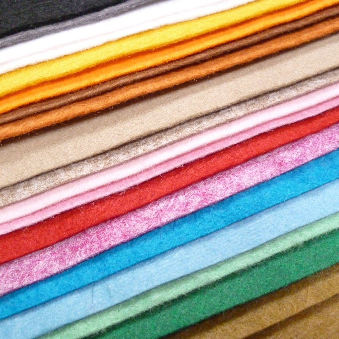 Mini Roll - Wool Blend Felt - 180cm X 30cm - 30% Wool 300g/m - Etsy