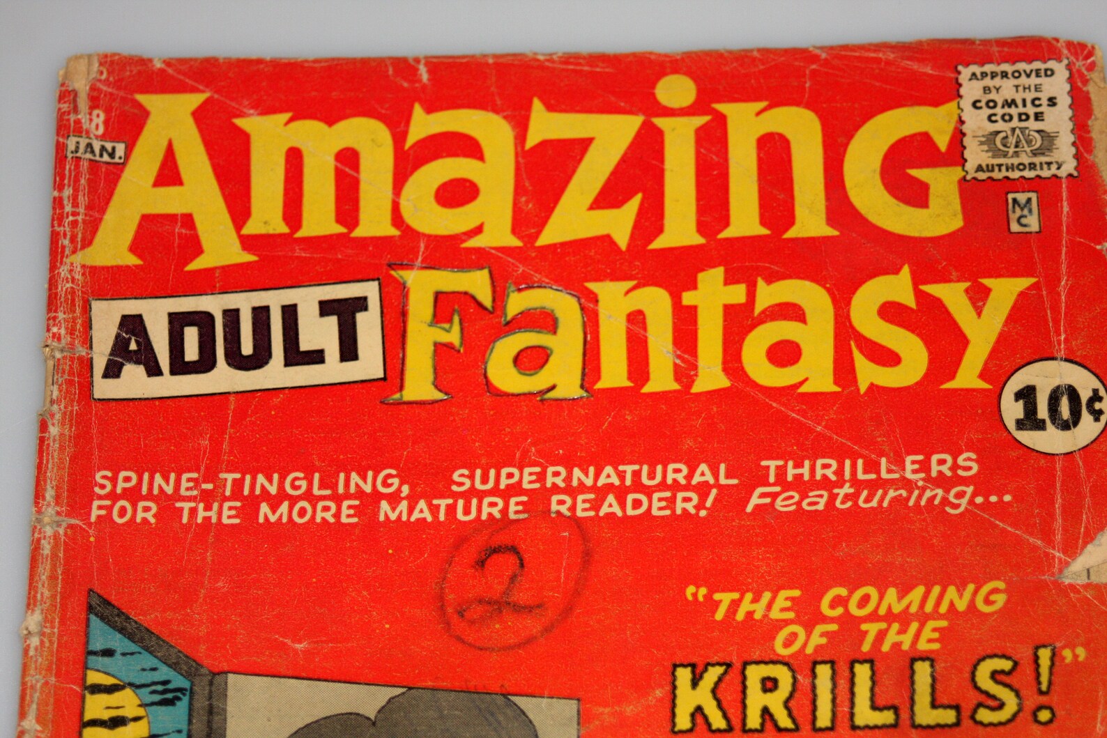 Amazing Adult Fantasy 8 Stan Lee Atlas / Marvel Comic | Etsy