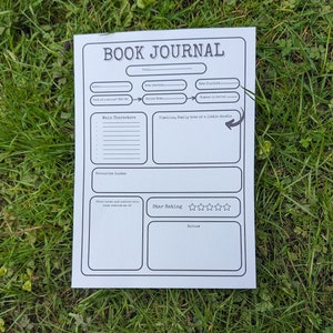 Printable Book Journal With Character Tracker, Family Trees & More ...