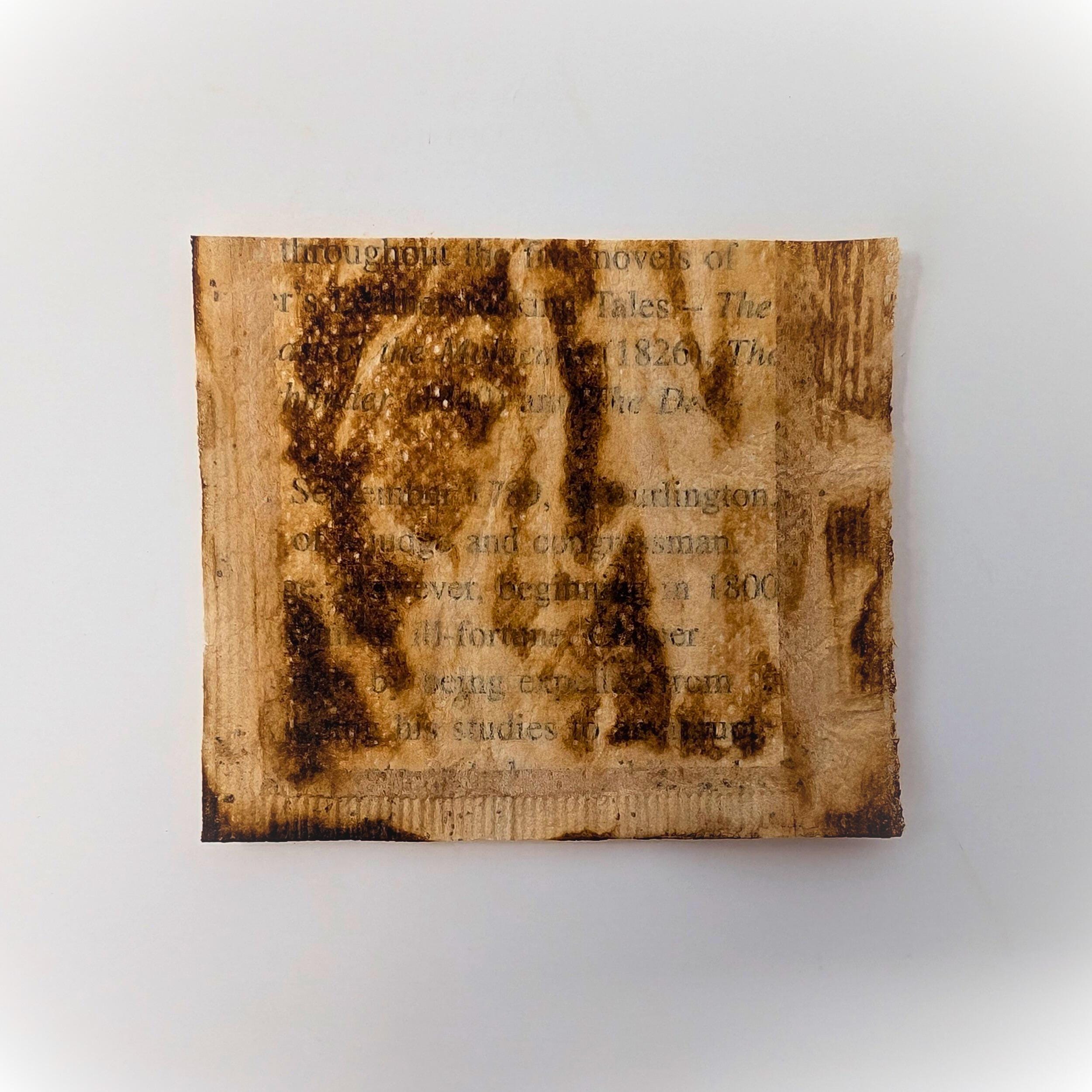 20 Square Teabag Paper Pockets: Eco Craft Material - Etsy