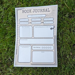 Printable Book Journal With Character Tracker, Family Trees & More ...