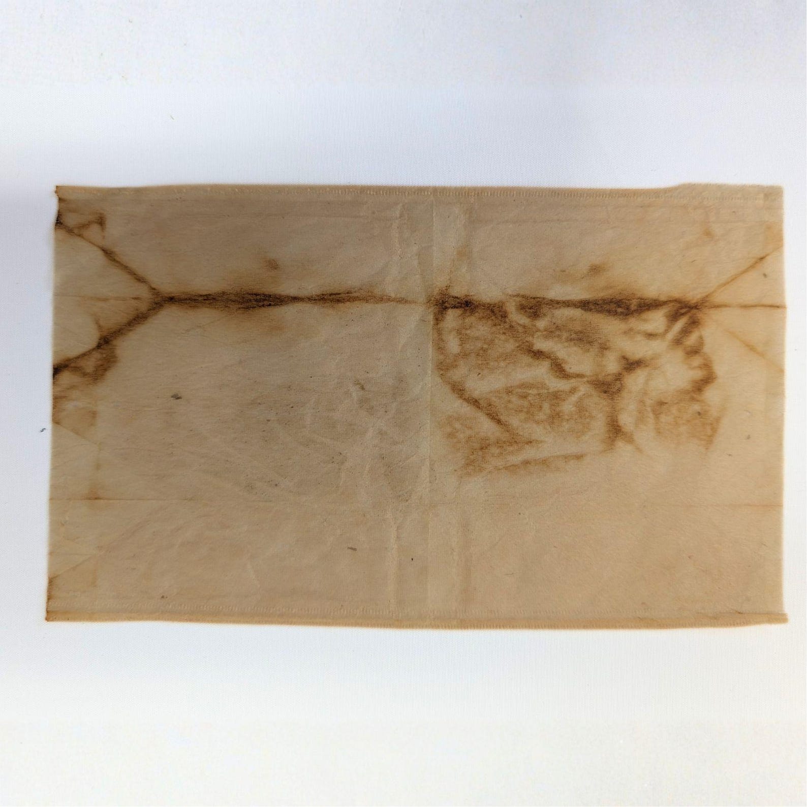 Ironed Tagged Teabag Papers - 20 Unfurled and Flattened Tagged Teabags ...