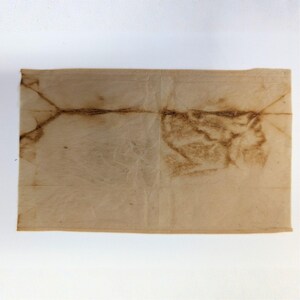 Ironed Tagged Teabag Papers - 20 Unfurled and Flattened Tagged Teabags ...