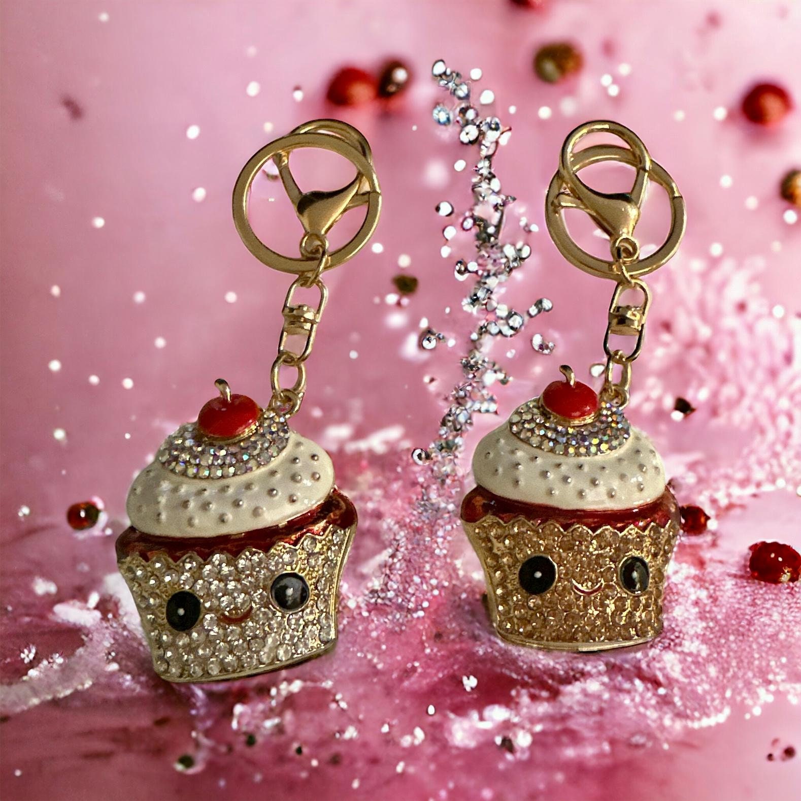 Sparkling Crystal, Stylish, Shimmering Gems, Luxury Keychain With ...