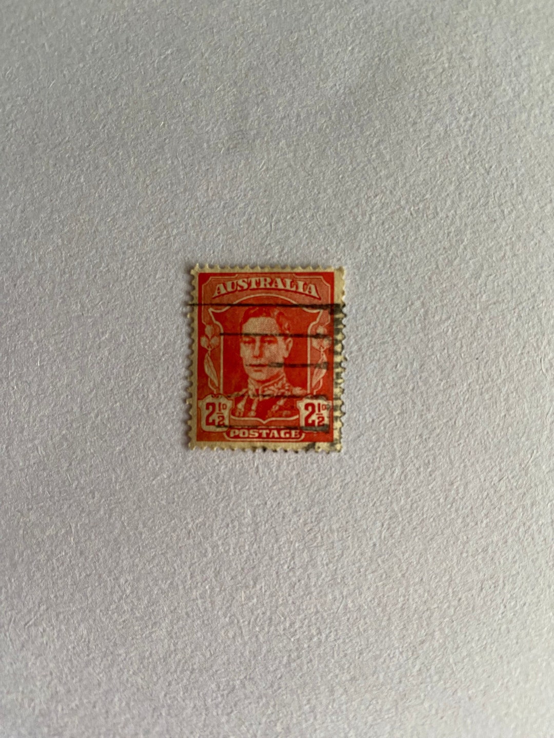 RARE 1942 King George Vl Australian Postage Stamp - Etsy