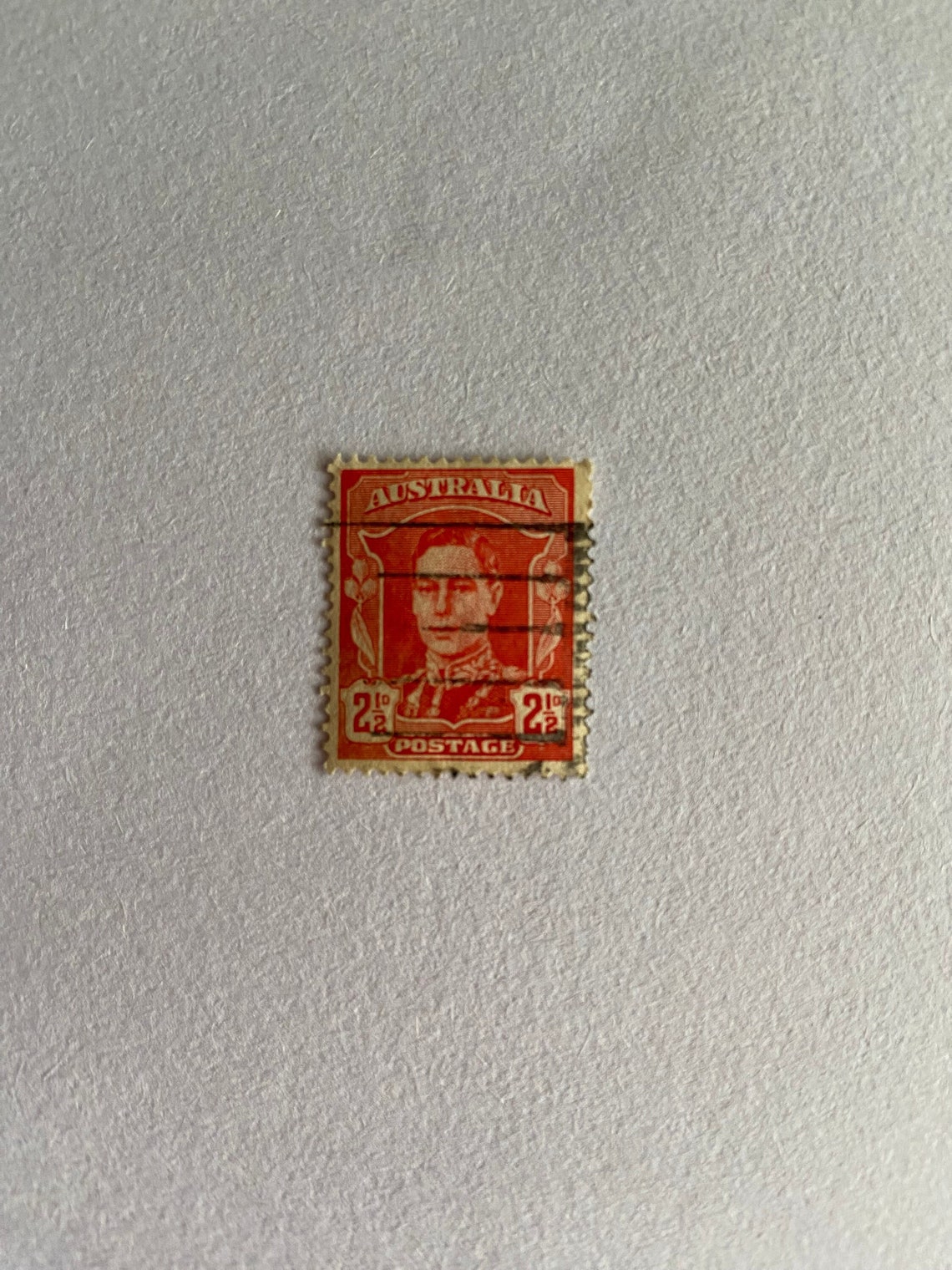 RARE 1942 King George Vl Australian Postage Stamp - Etsy UK