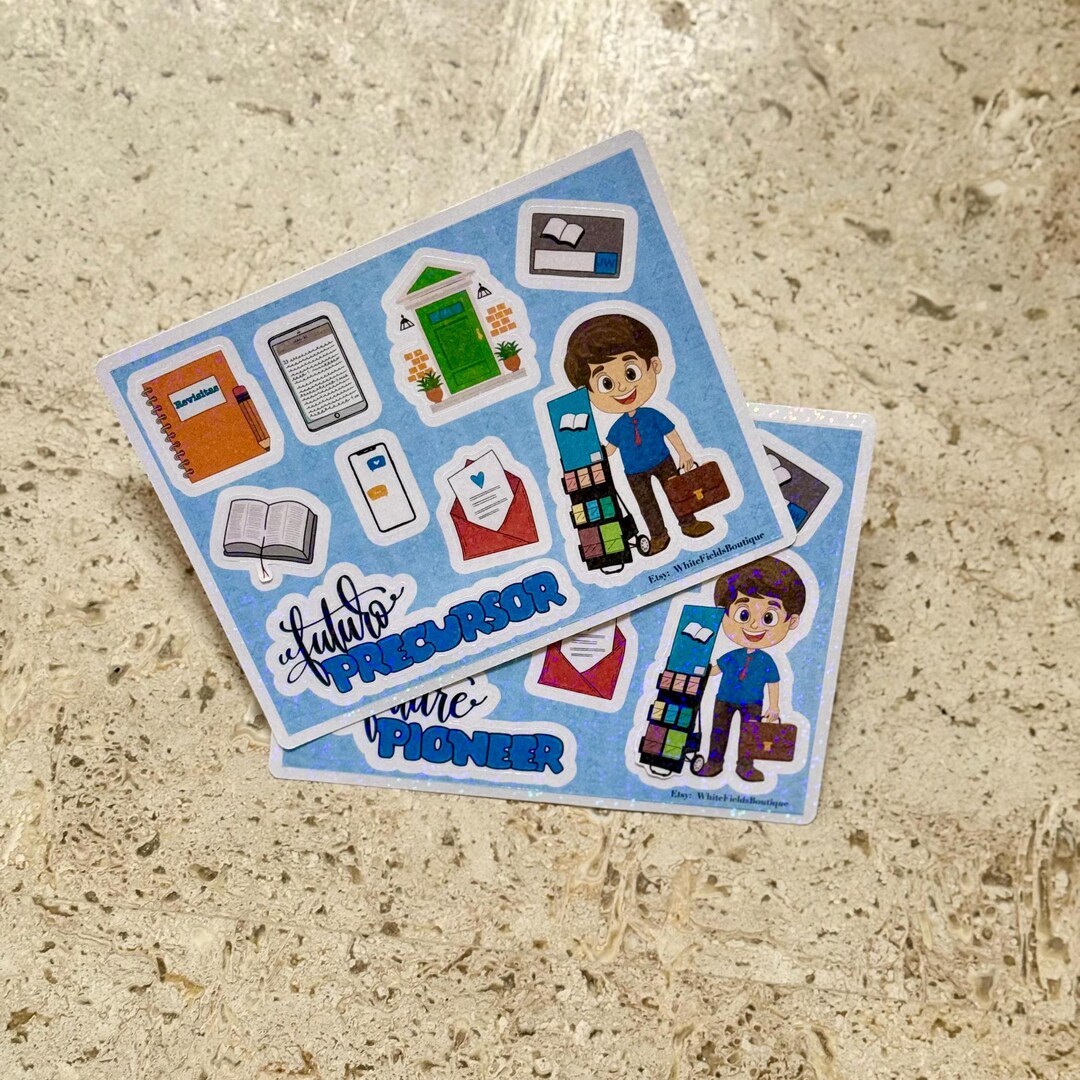 JW Stickers - Future Pioneer/futuro Precursor - Etsy
