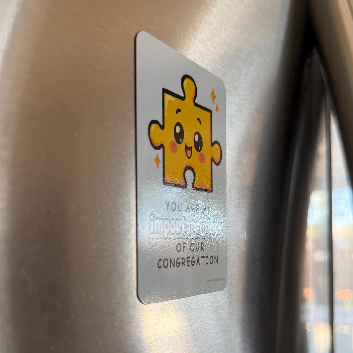JW Magnets | English/spanish | Sold in Bulk | Puzzle Piece Magnet ...