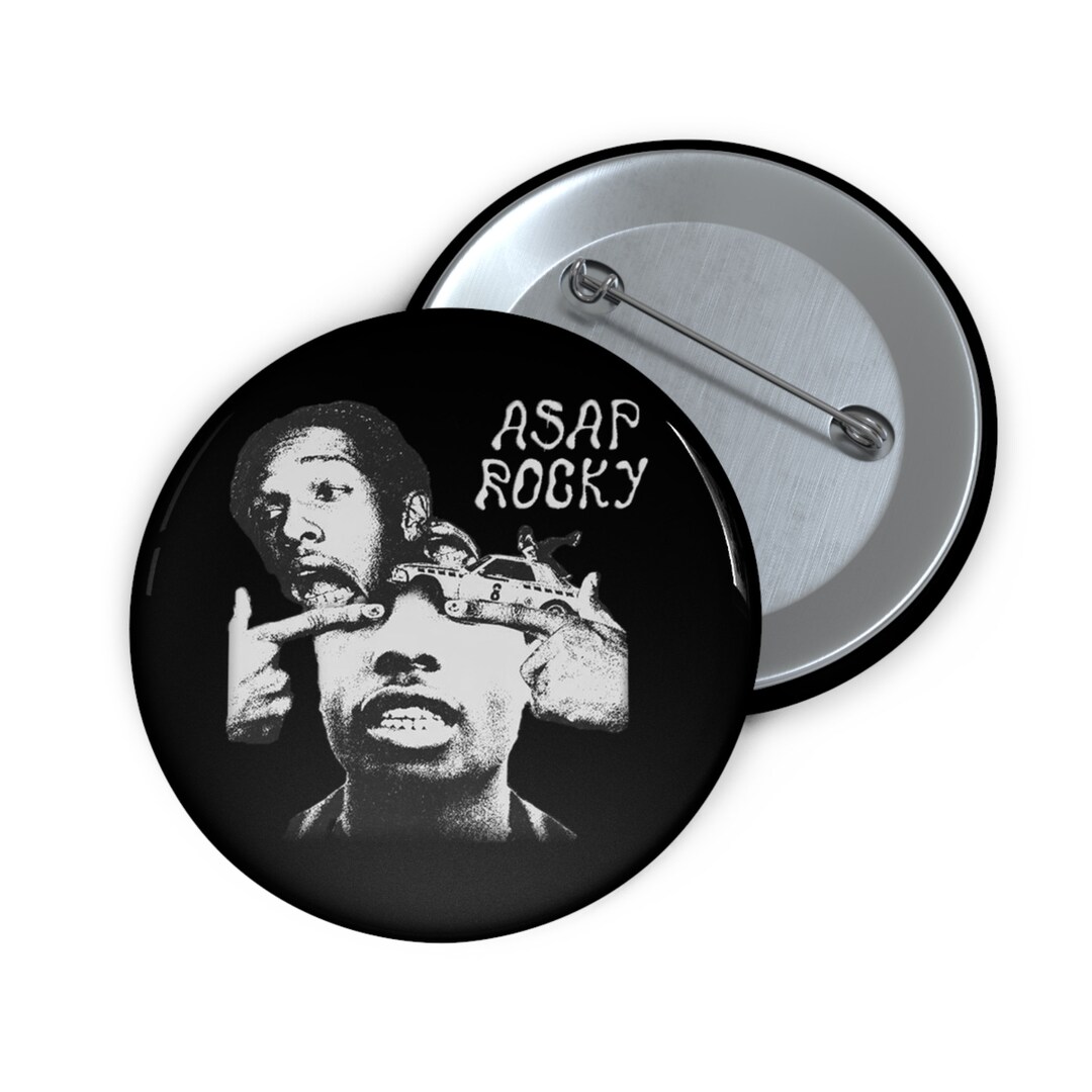 ASAP Rocky Custom Pin, ASAP Rocky Inspired - Etsy