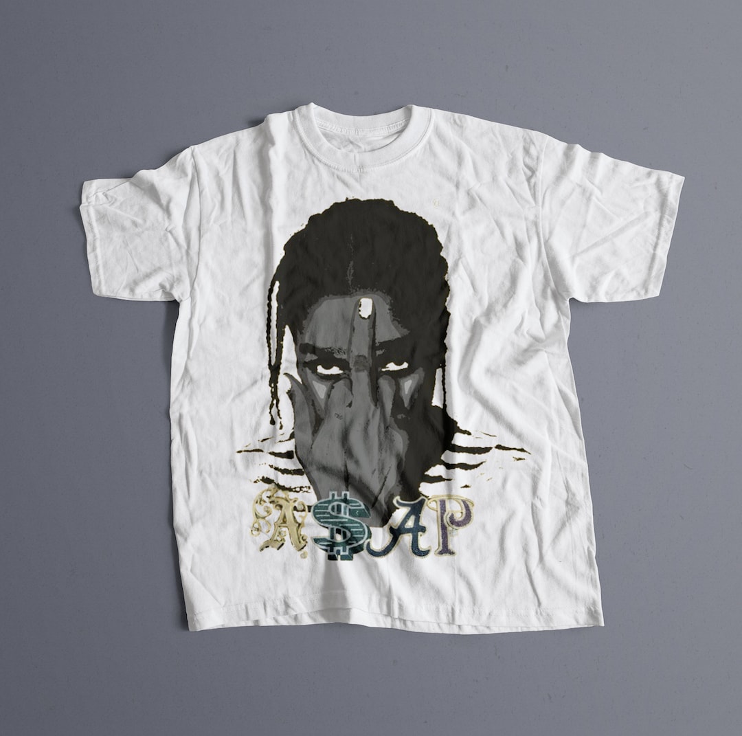ASAP Rocky T-shirt, Asap Graphic Tee, Rocky Merch, Rap Shirt, Vintage ...