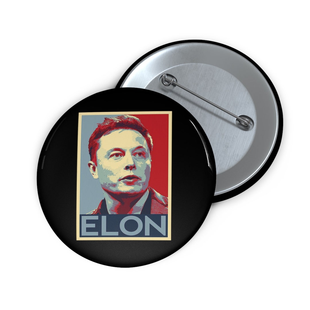 Elon Musk for President Pin, Elon Musk Pin, Tesla Space X Pin - Etsy