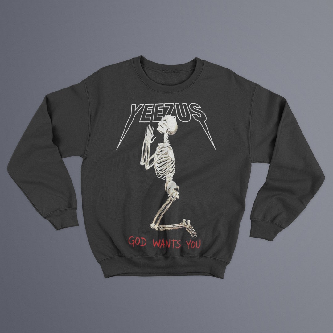 Kanye West Yeezus Sweatshirt Kanye Graphic Pullover, Ye Merch, Rap ...