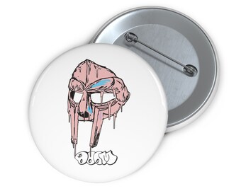 Mf Doom Pin Red Enamel Logo Madvillian Operation Doomsday Super Villain ...