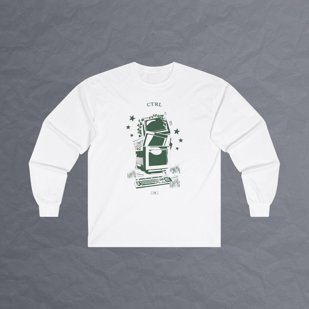 SZA- CTRL Long Sleeve Shirt, Sza Graphic Tee, Sza Merch, Rap Shirt, SOS ...