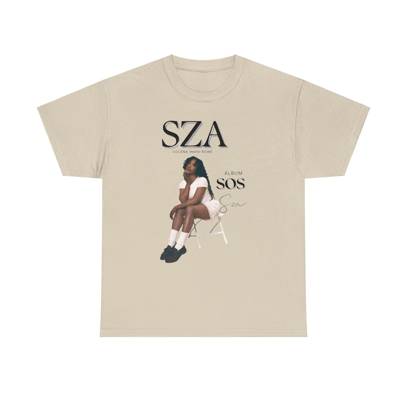 SZA SOS T-shirt, Sza Graphic Tee, Sza Merch, Rap Shirt, CTRL, Unisex ...