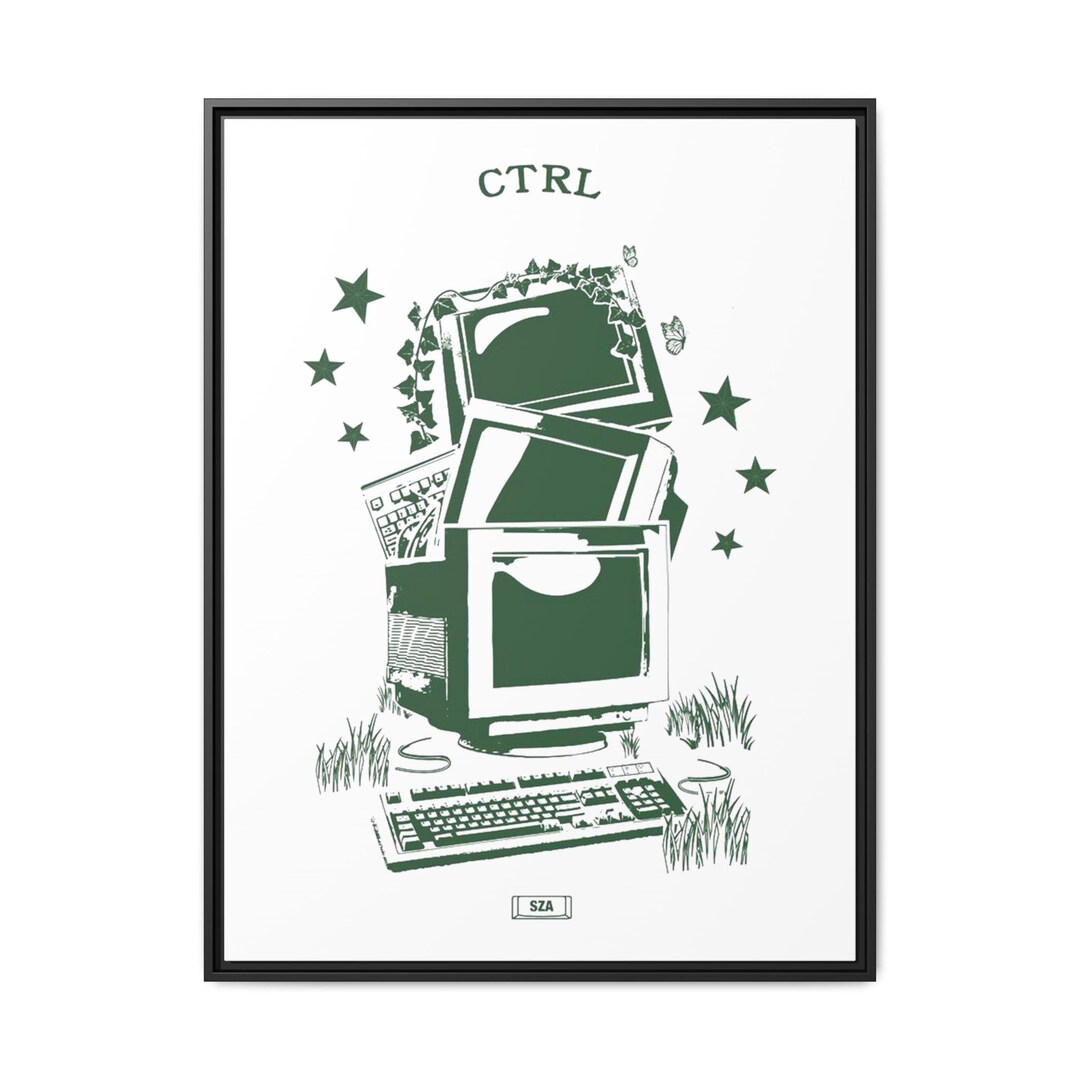 SZA- CTRL Framed Poster, Sza Graphic Wall Art, Sza Merch, Rap Shirt ...