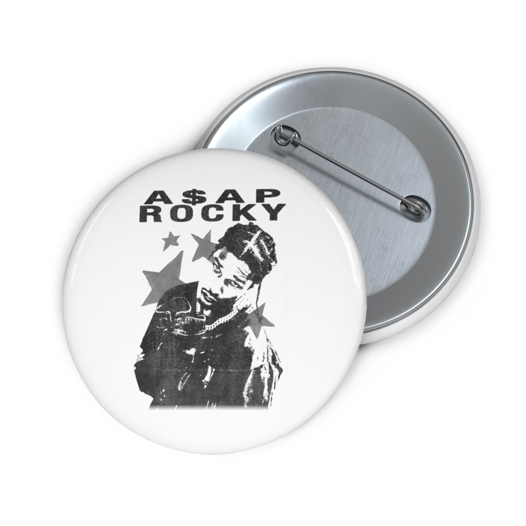 ASAP Rocky Custom Pin, ASAP Rocky Inspired - Etsy