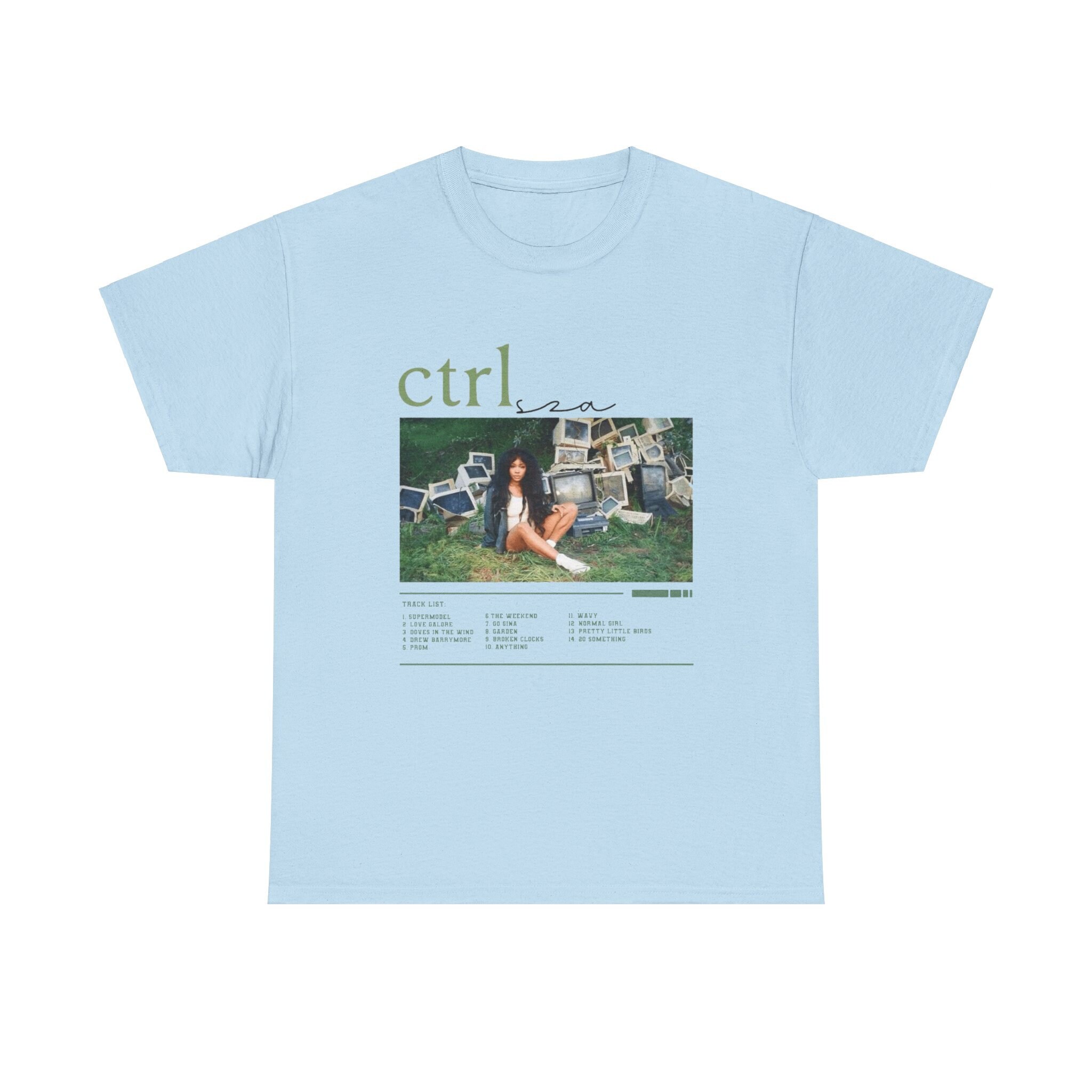 SZA CTRL T-shirt, Sza Graphic Tee, Sza Merch, Rap Shirt, SOS, Sza ...