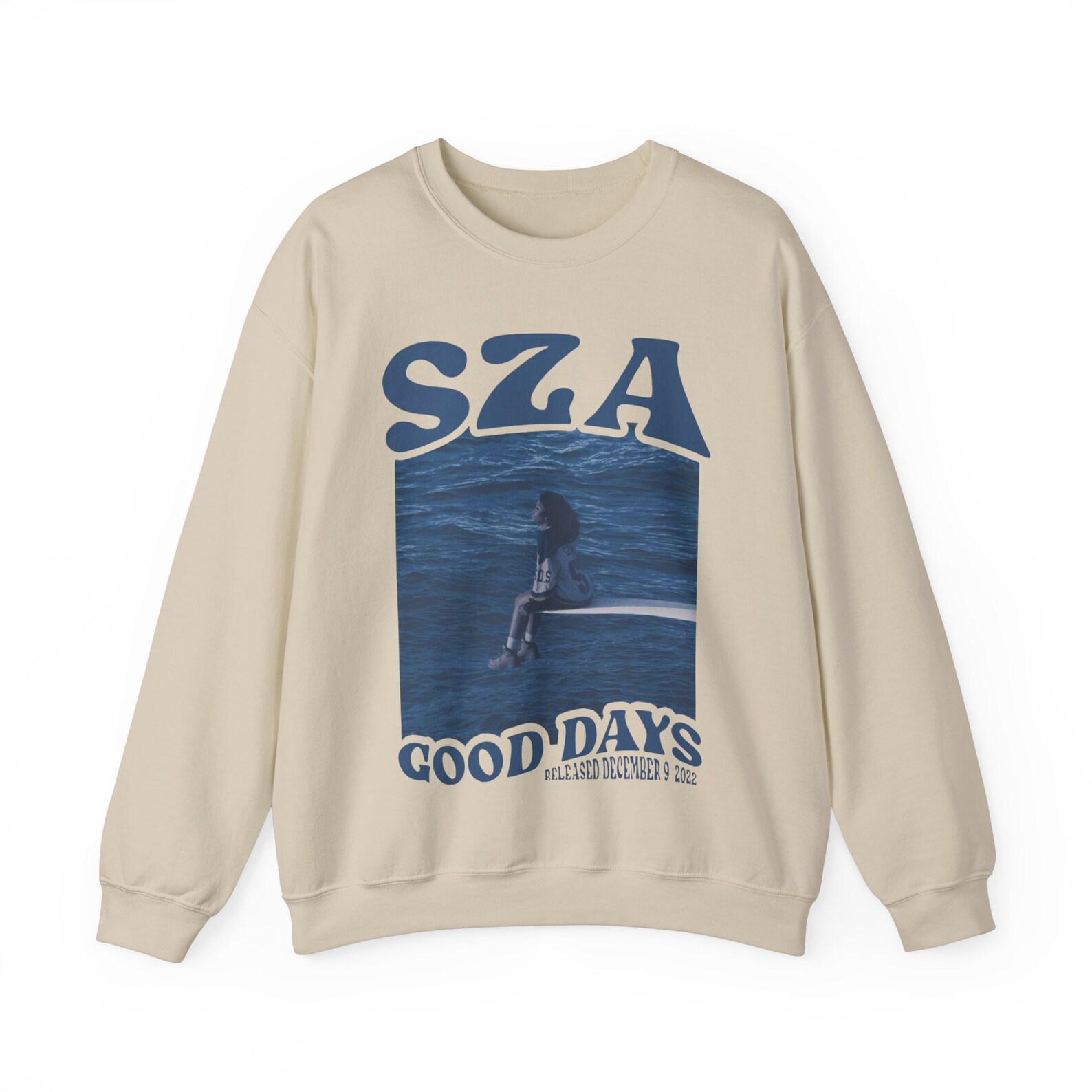 SZA Good Days SOS Sweatshirt, Sza Graphic Hoodie, Sza Merch, Rap Shirt ...