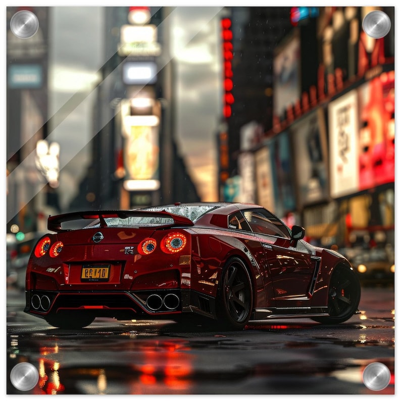 Nissan GTR R35 Acrylic Print | Wall Art Acrylic Print | Wall Art - Etsy