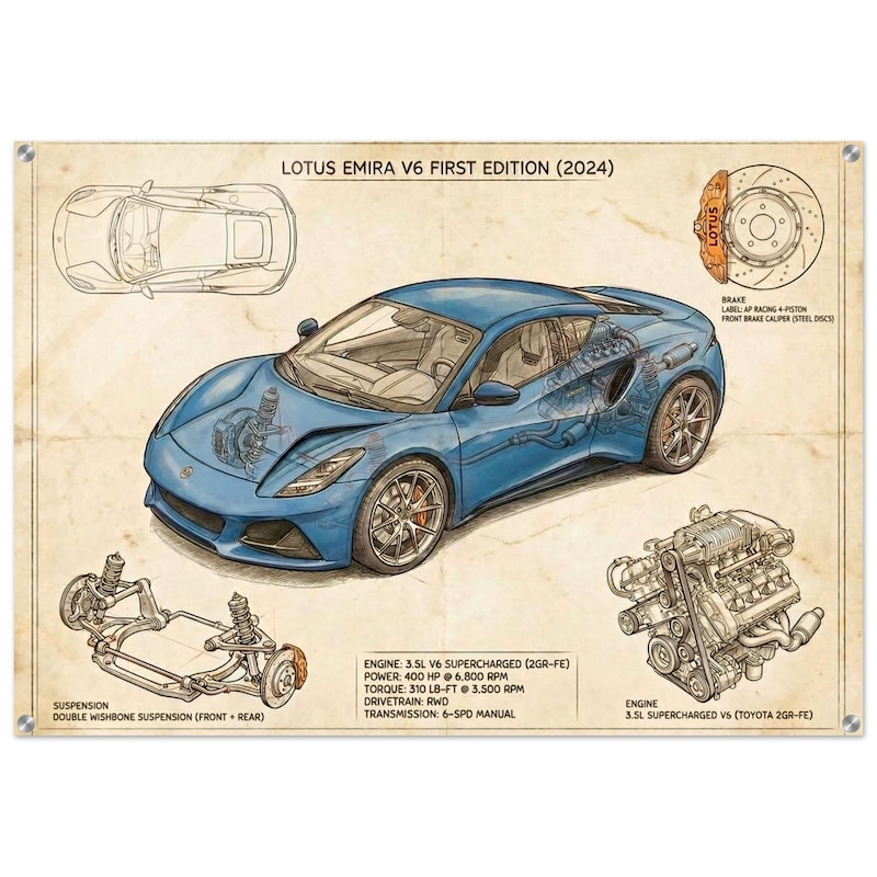 Lotus Car Emira - Etsy