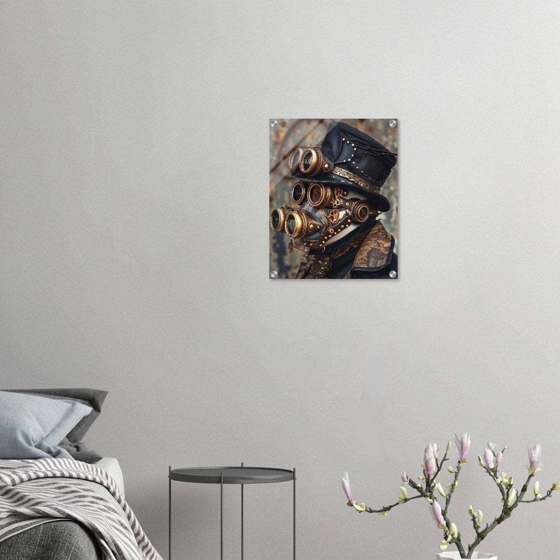 Steampunk Wall Art, Ready to Hang Modern Art Print on Acrylic - Etsy
